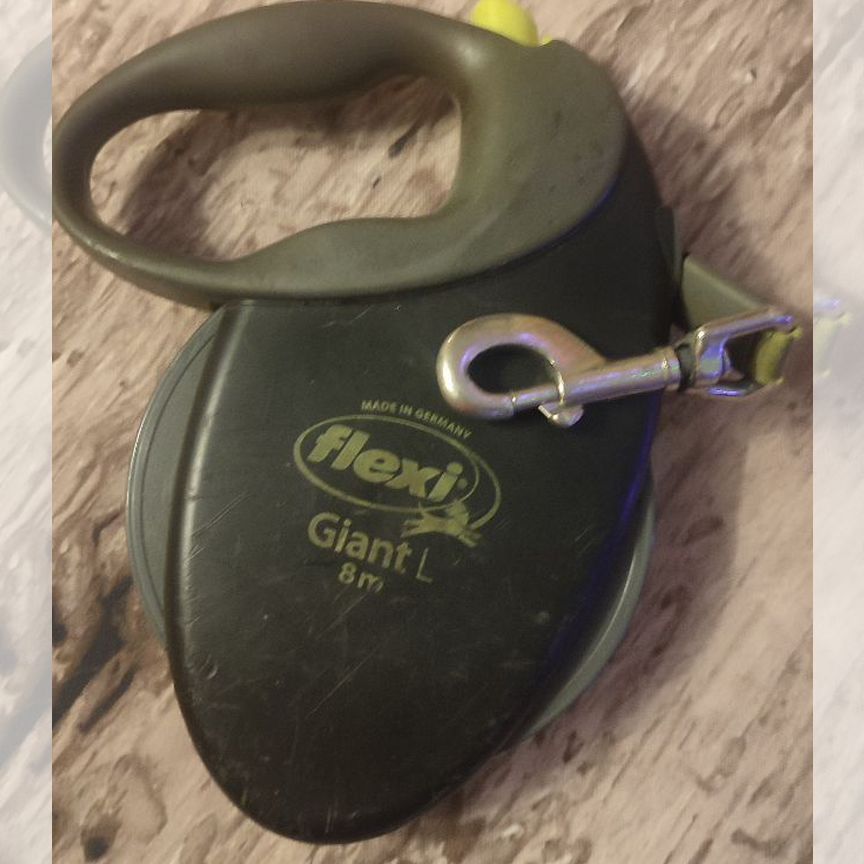 Поводок-рулетка Flexi Giant L 8m 50 kg Black