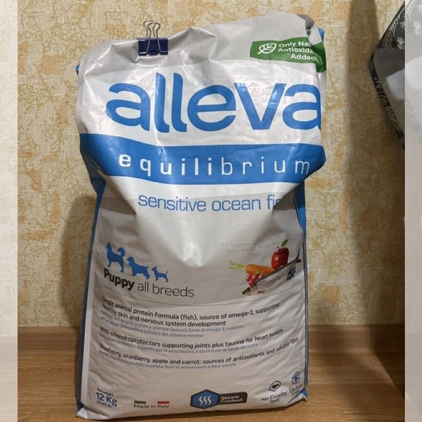Корм для собак всех пород alleva