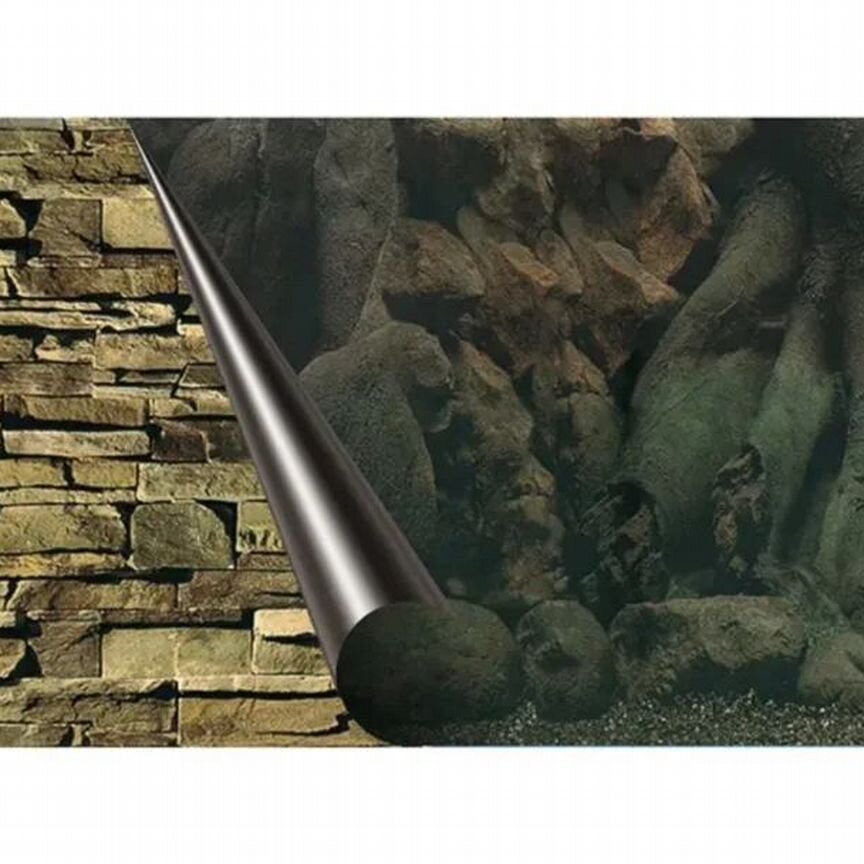 Декорация, фон для аквариума, террариума