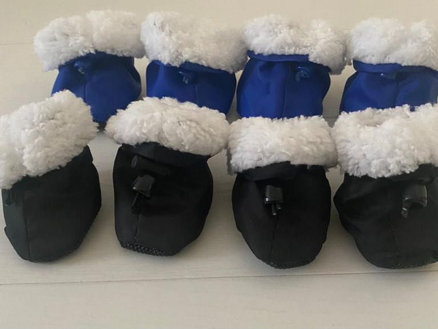 Обувь-ботинки зимние для собак(новые)