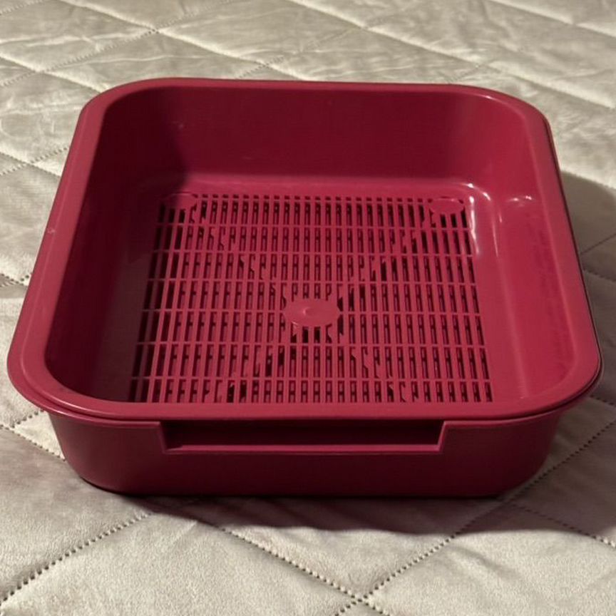 Лоток для кошек котов с сеткой   наполнитель