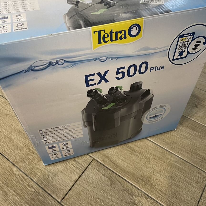 Внешний фильтр для аквариума tetra ex 500 plus