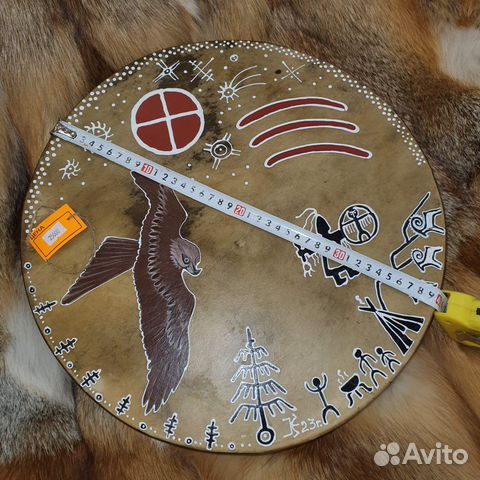 Шаманский бубен из Горного Алтая купить в Москве с доставкой | Хобби и ...