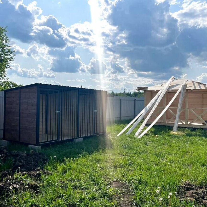 Вольер дуплекс под ключ