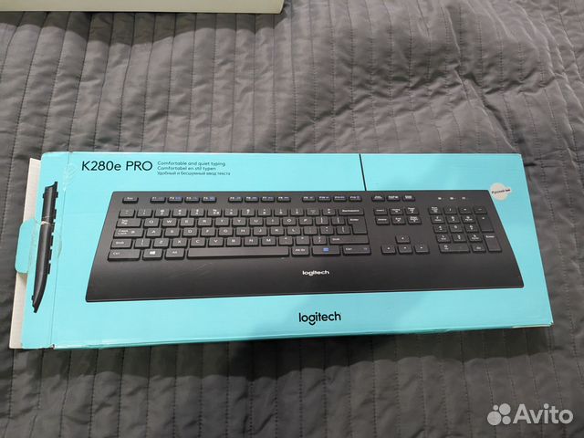 Бесшумная клавиатура Logitech k280e pro купить в Санкт-Петербурге ...