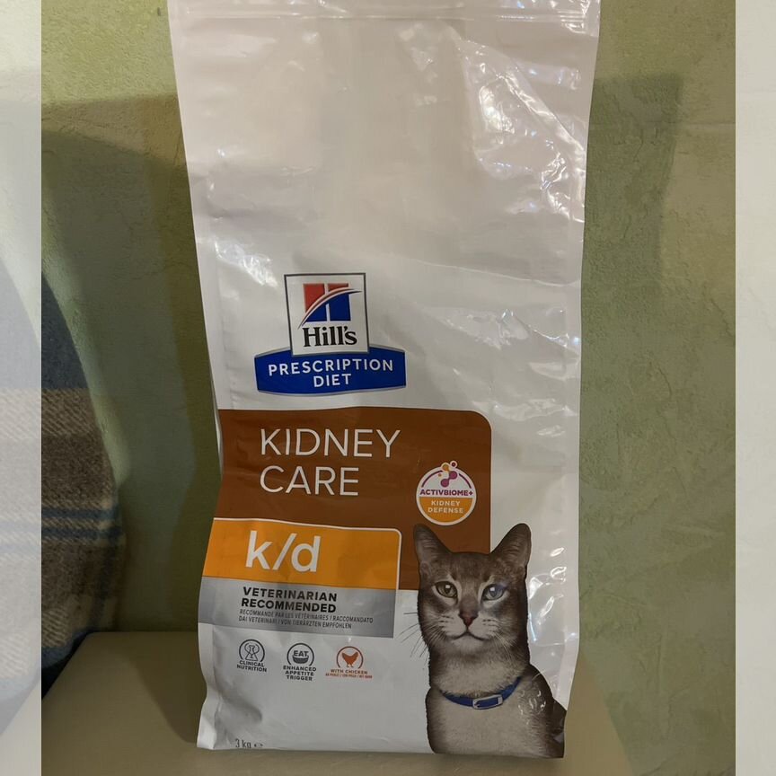 Корм для кошек hills k d