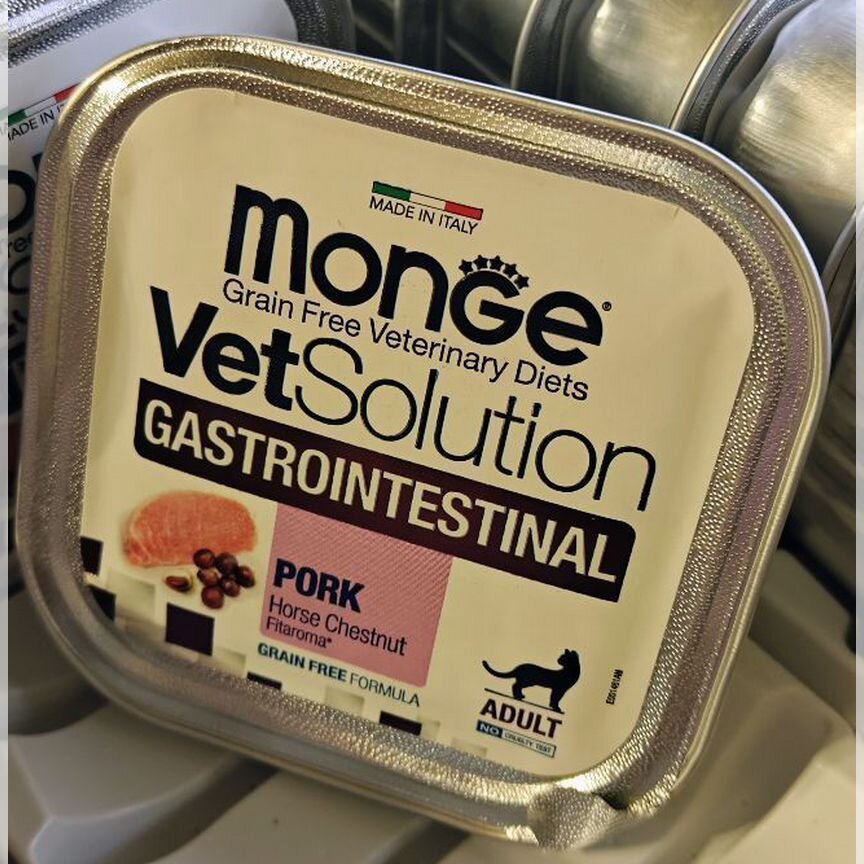 Влажный корм для кошек monge gastrointestinal