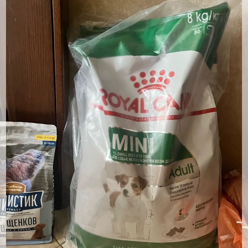 Корм для собак royal canin mini 10, мешок 8кг