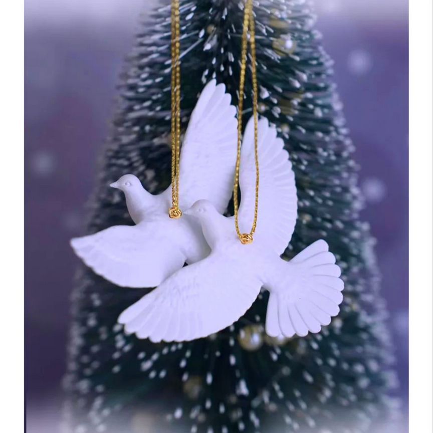 Горлицы из Один дома, птицы, новый год