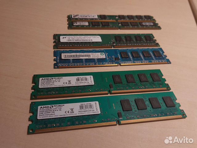 Оперативная память Ddr2 купить в Санкт Петербурге Электроника Авито