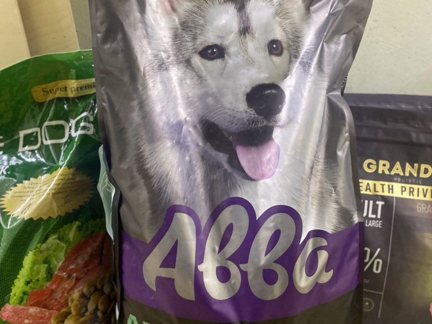Корм для собак Abba