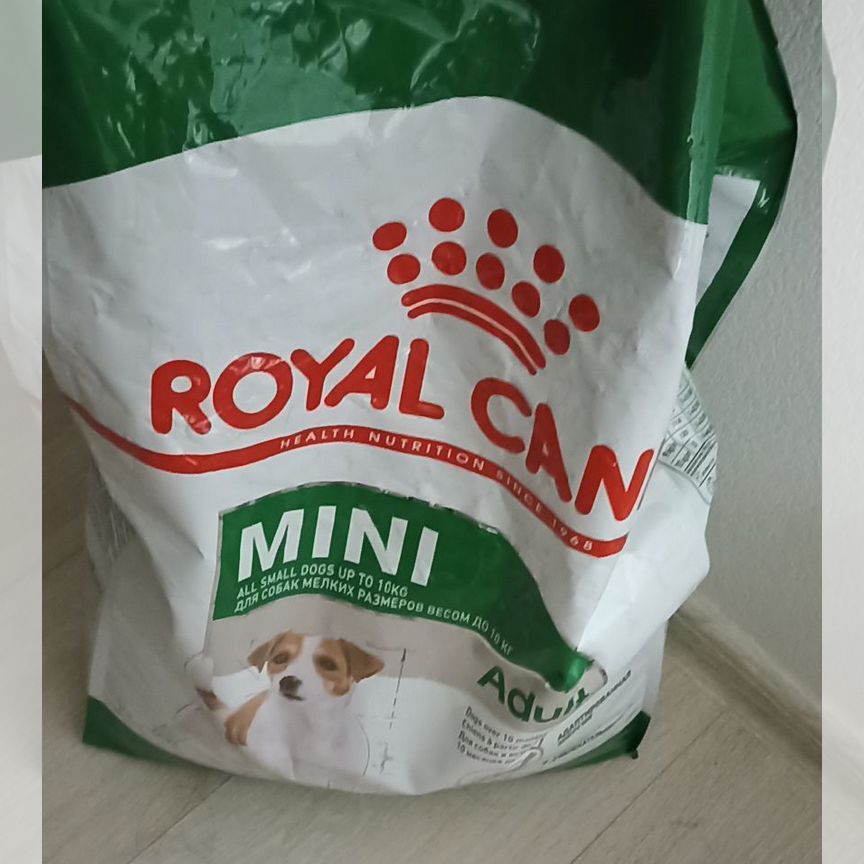 Сухой корм royal canin для собак весом до 10кг