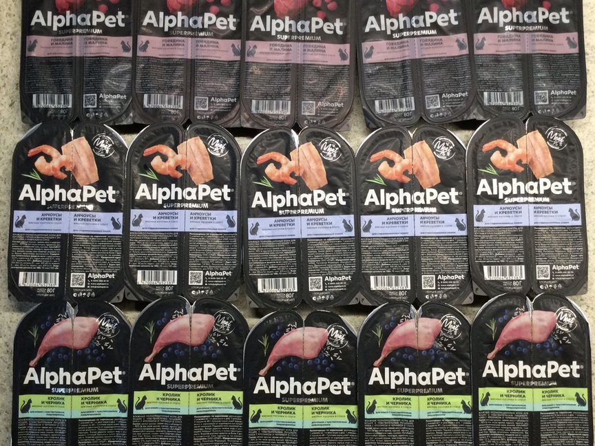 Влажный корм для кошек AlphaPet