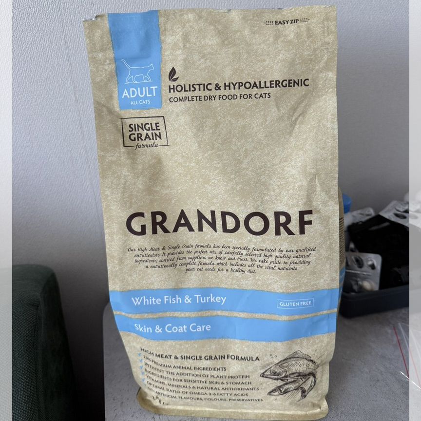 Корм для кошек grandorf