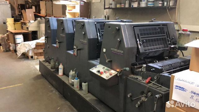 Офсетная печатная машина Heidelberg GTO 52-4 купить в Одинцово ...