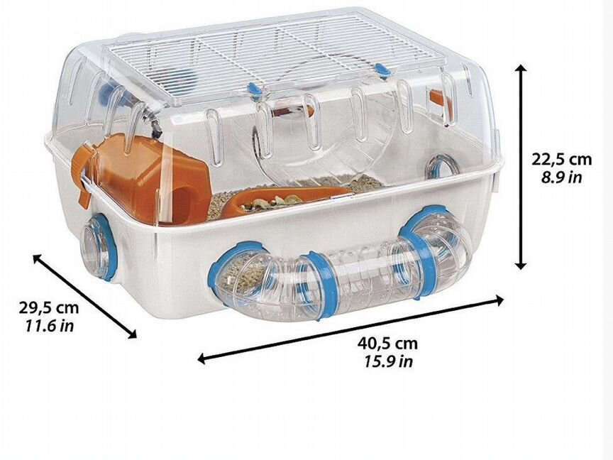 Клетка для грызунов ferplast combi 01