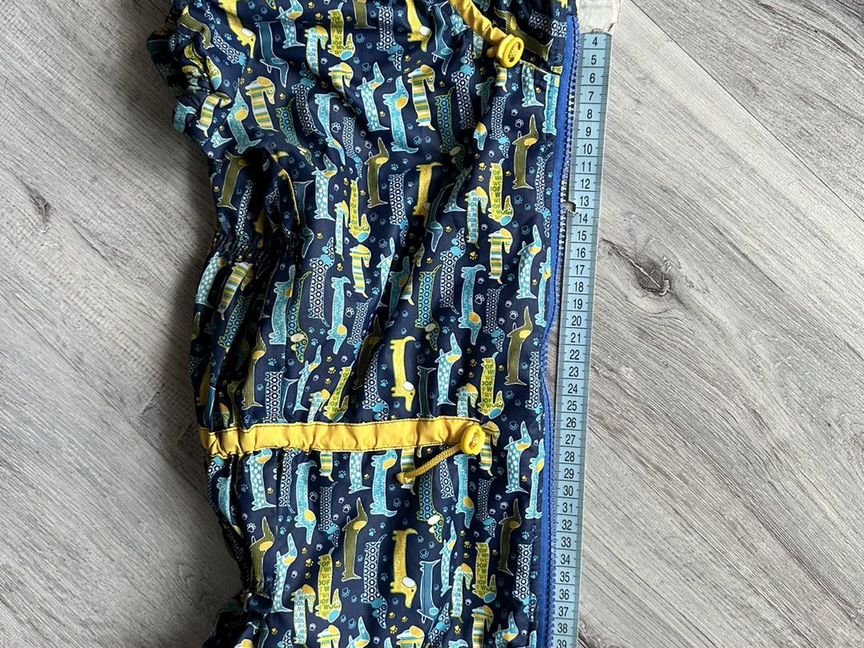 Дождевик для таксы девочки