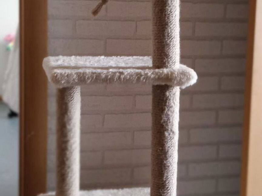 Домик для кошки с когтеточкой