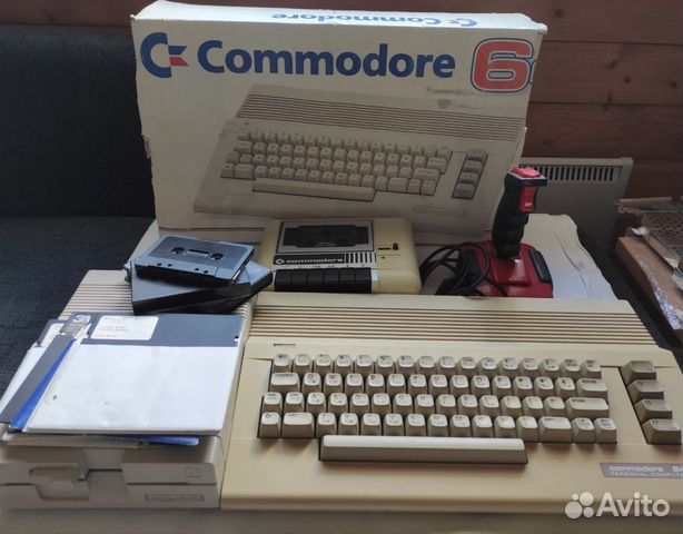 Отличный набор Commodore C64C + FDD+ Dataset+много купить в Санкт-Петербурге | Электроника | Авито