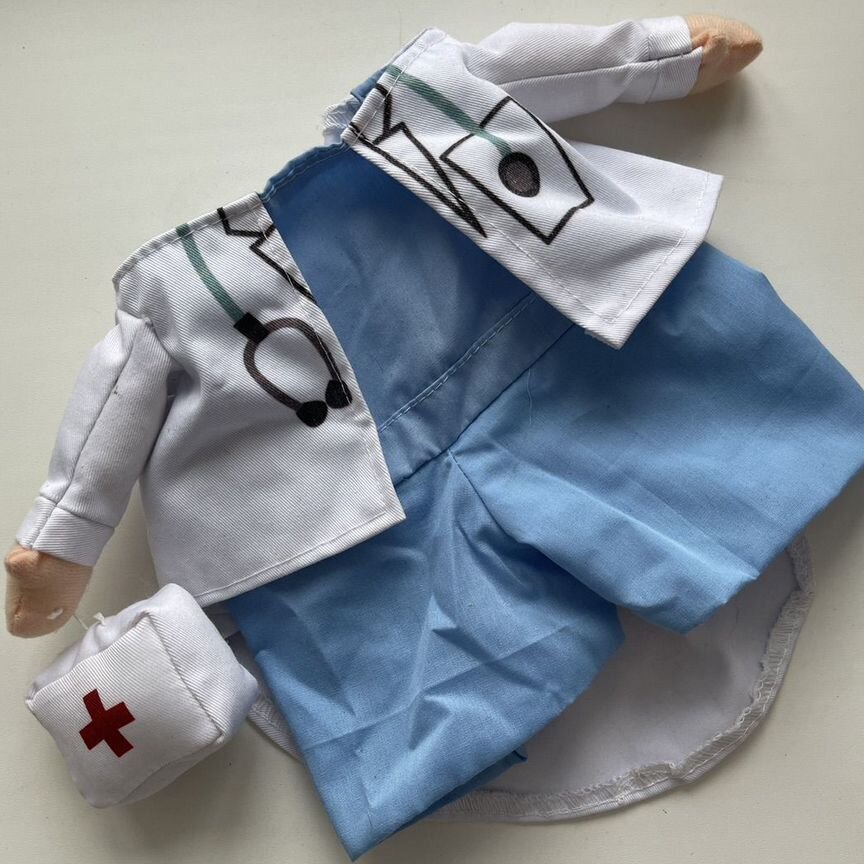 Костюм доктор для собаки или кота