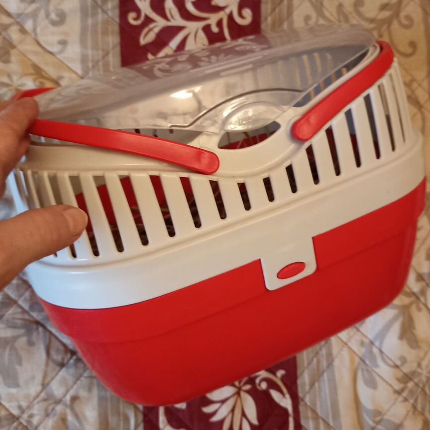 Переноска для морских свинок, шиншил, мал. кролико