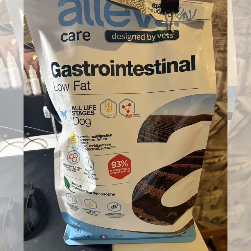 Корм для собак гастро