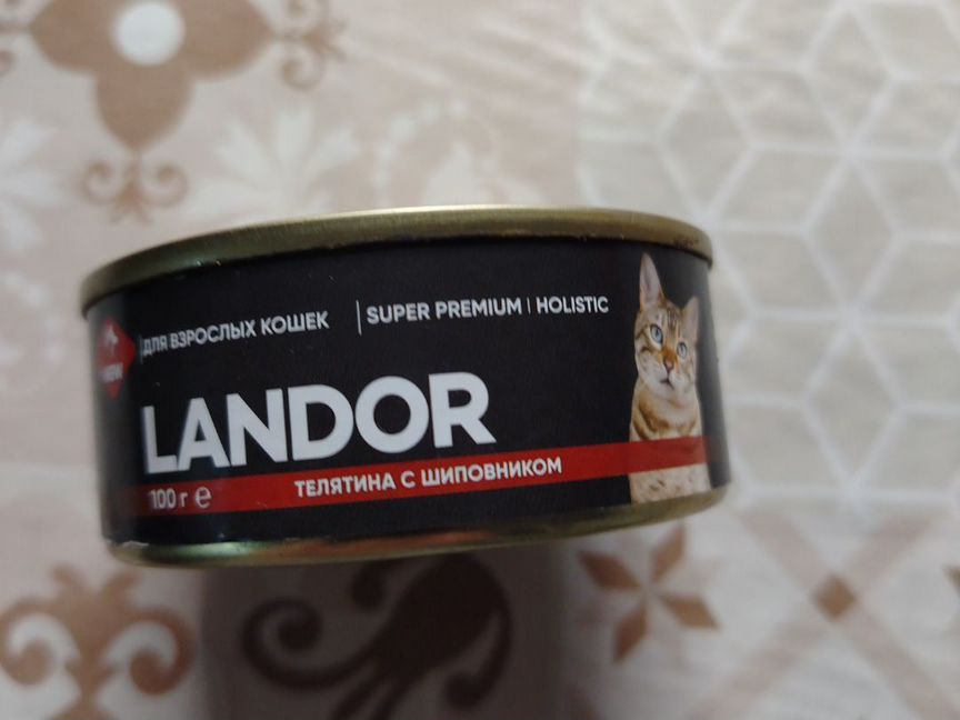 Влажный корм для кошек landor