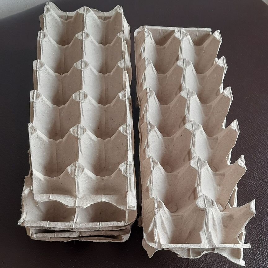 Картонные ячейки для яиц