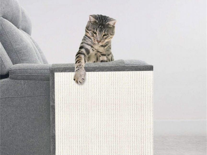 Когтеточка на левый угол дивана