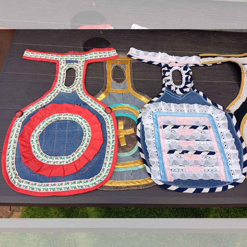 Попона для индюшек и курочек