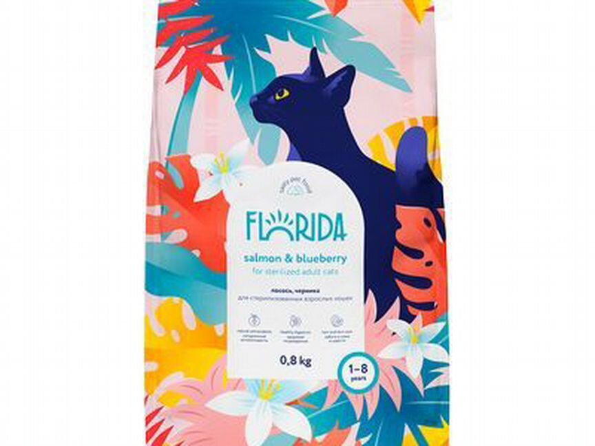 Сухой корм для кошек Florida