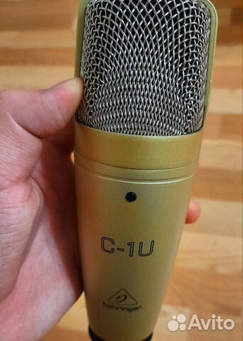 Микрофон behringer C-1U купить в Санкт-Петербурге | Хобби и отдых | Авито