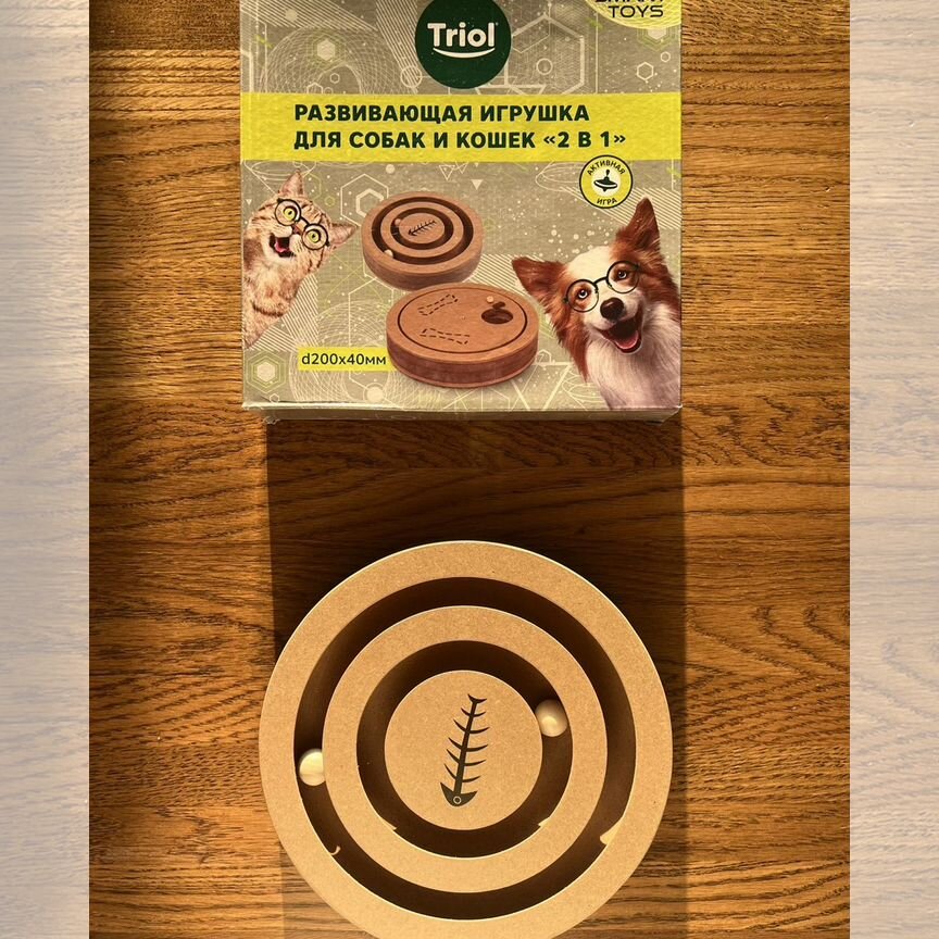 Игрушка для собак и кошек «2 в 1» Triol