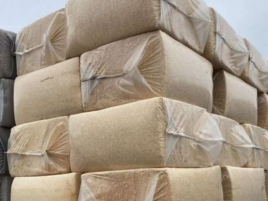 Опилки в брикетах