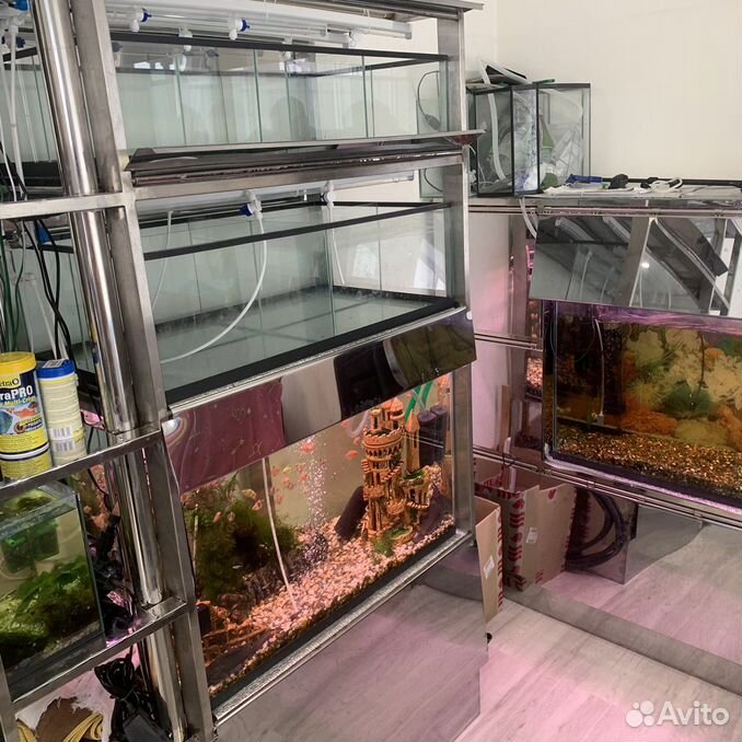 Аквариумные ферма из нержавейки