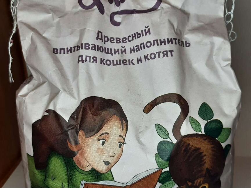 Наполнитель для кошек древесный