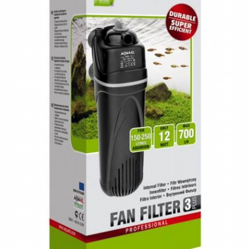 Внутренний фильтр aquael FAN filter 3 plus Новый