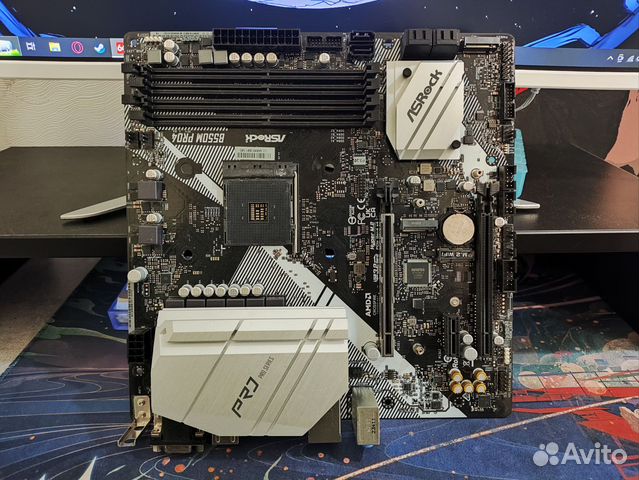 Материнская плата Asrock B550M PRO4 (AM4, mATX) купить в Москве ...