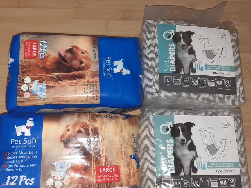Памперсы для животных M -Pets
