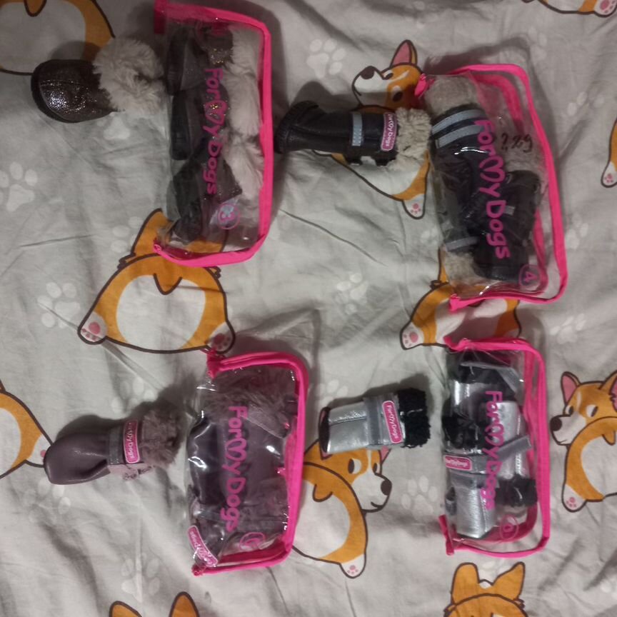 Обувь для собак мелких пород