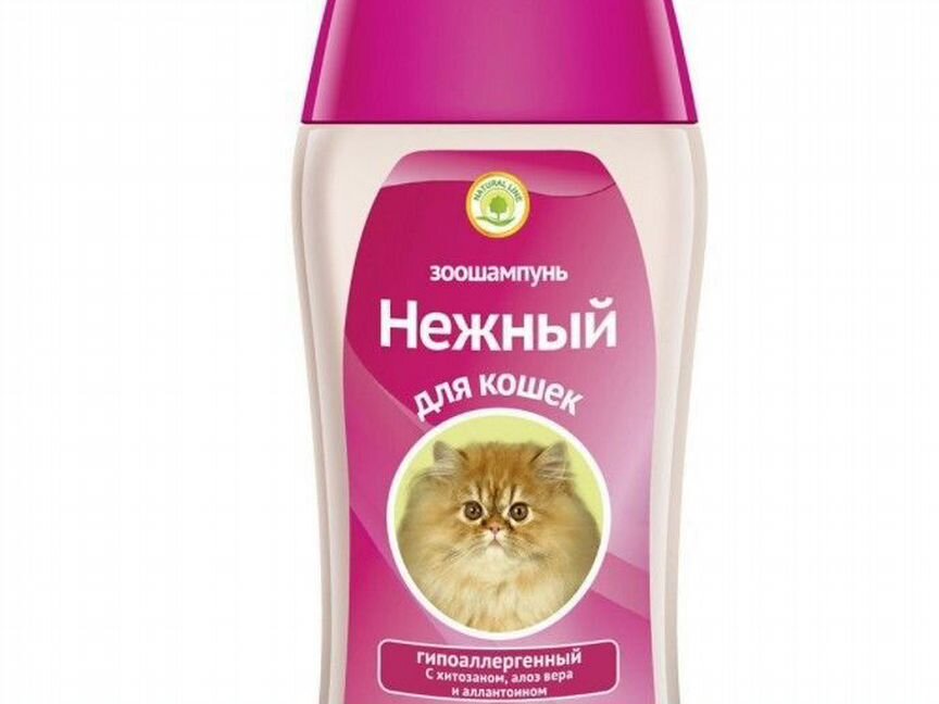 Шампунь Нежный 180мл длЯ кошек