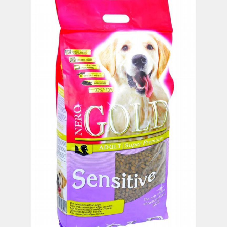 Корм для собак Nero Gold Sensitive Turkey 10кг