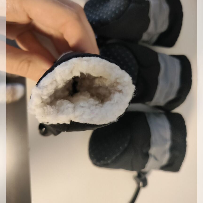 Ботинки зимние для собак