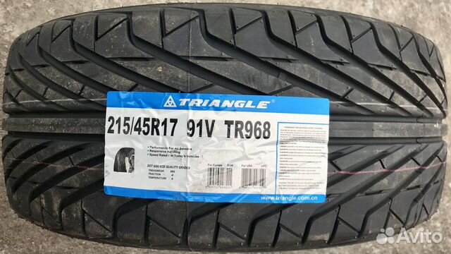 Triangle TR968 215/45 R17 91V купить в Омске | Авито