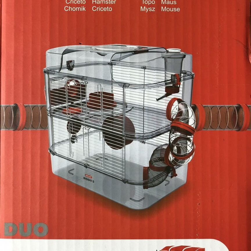 Клетка rody-3 duo для грызунов
