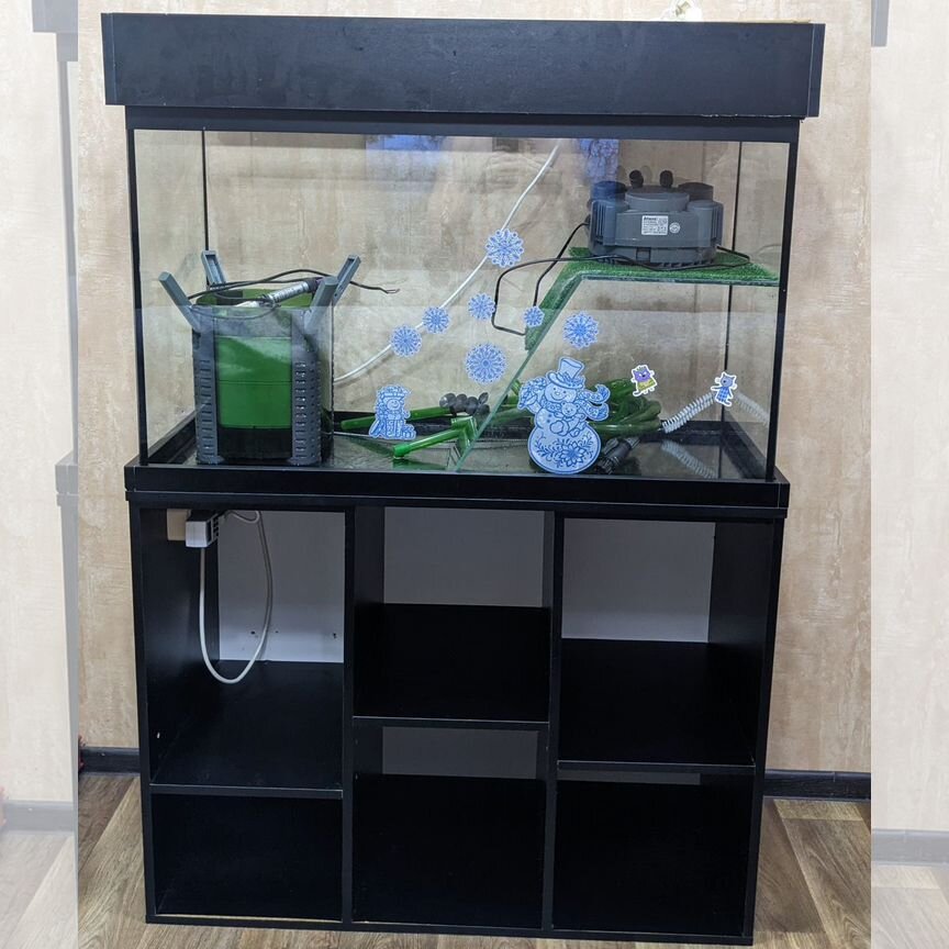 Аквариум для красноухой черепахи