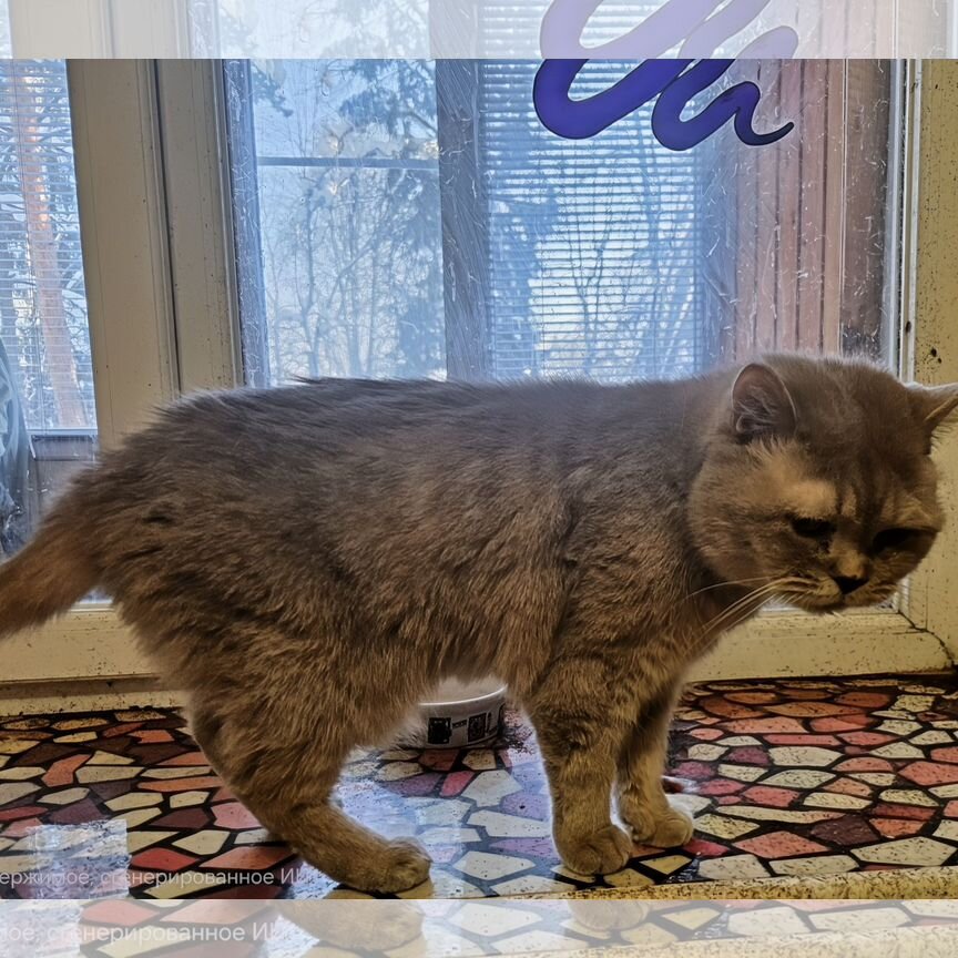 Британский короткошёрстный, взрослый кот