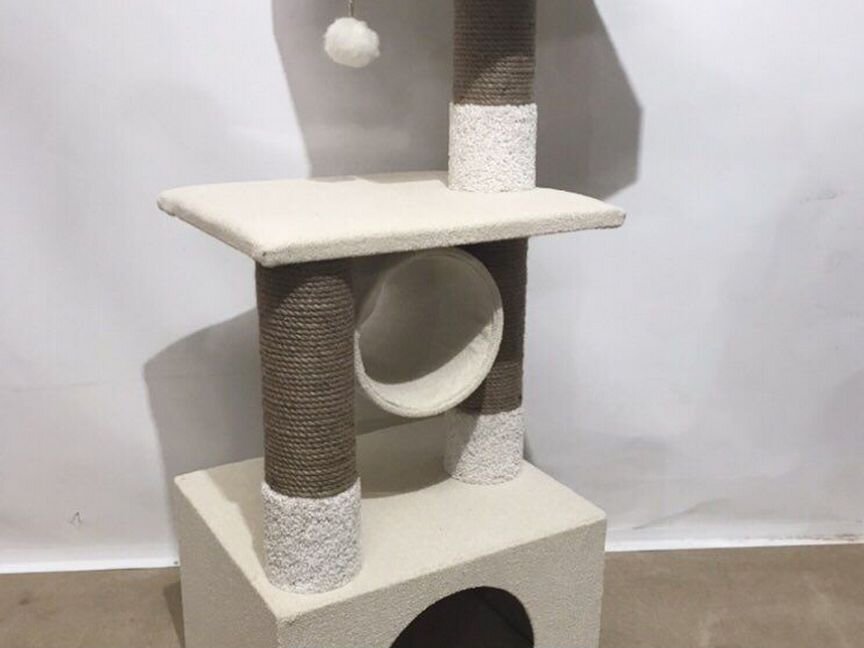 Домик для кошки когтеточка