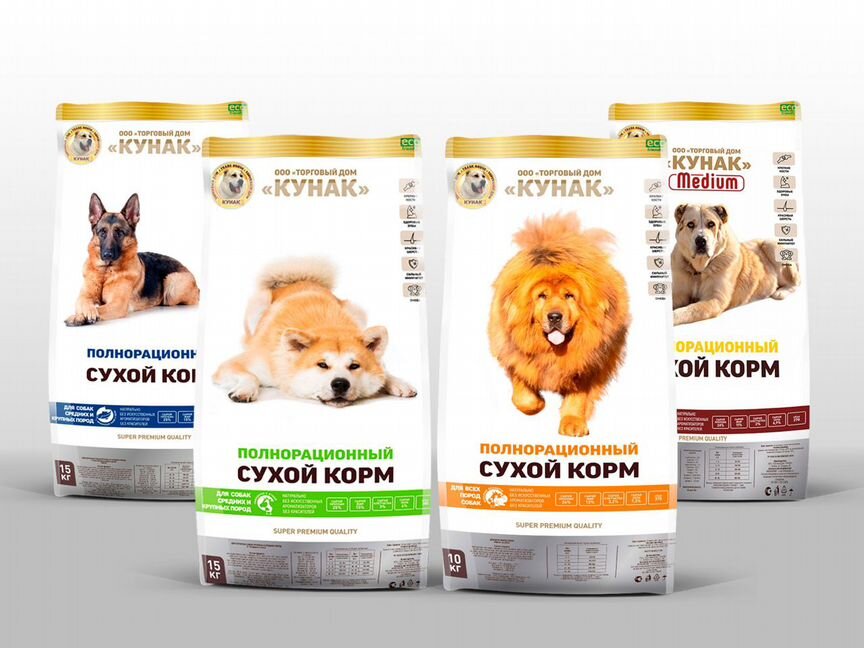 Корм для кошек и собак