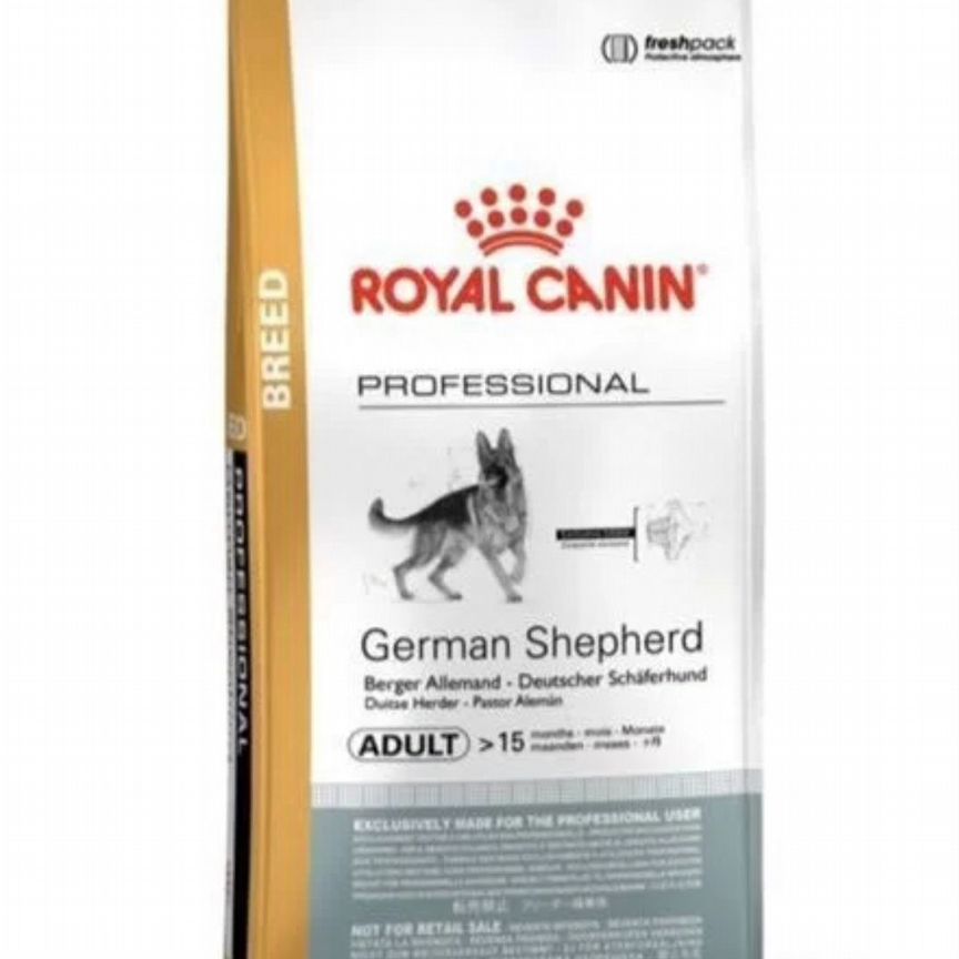 Сухой корм royal canin для немецких овчарок